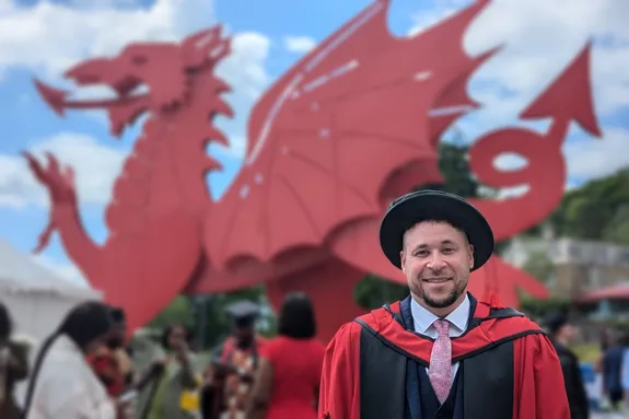 Poet and actor Connor Allen receives Honorary Doctorate from USW ...